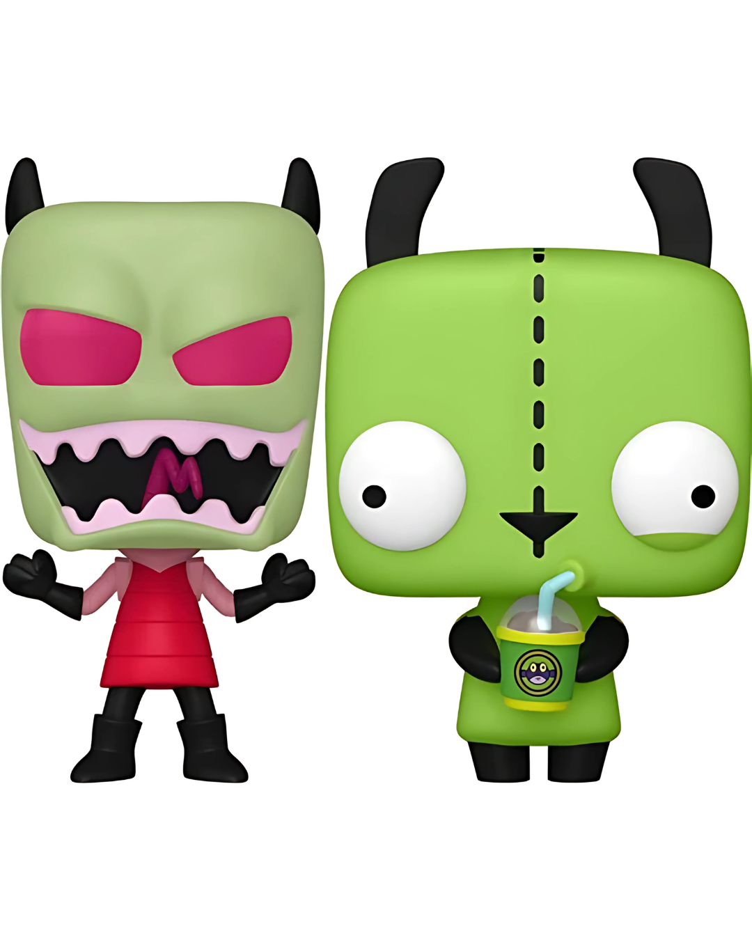 Invader Zim Funko Pop! Wave 3 – 2-Figure Set w/ Protectors – Lunar ...